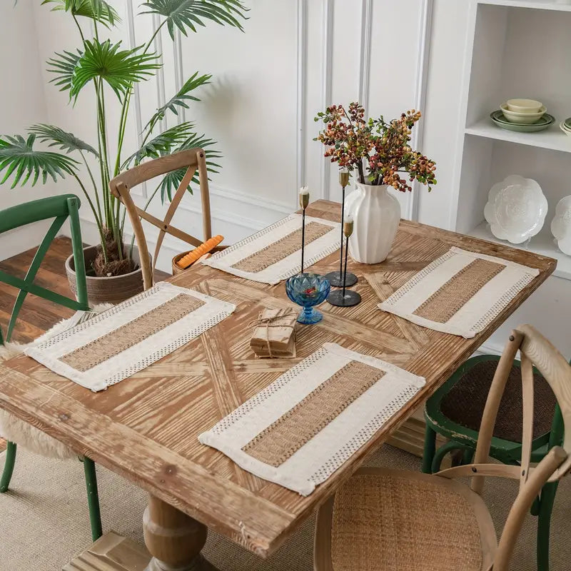 Boho-Style Table Placemats